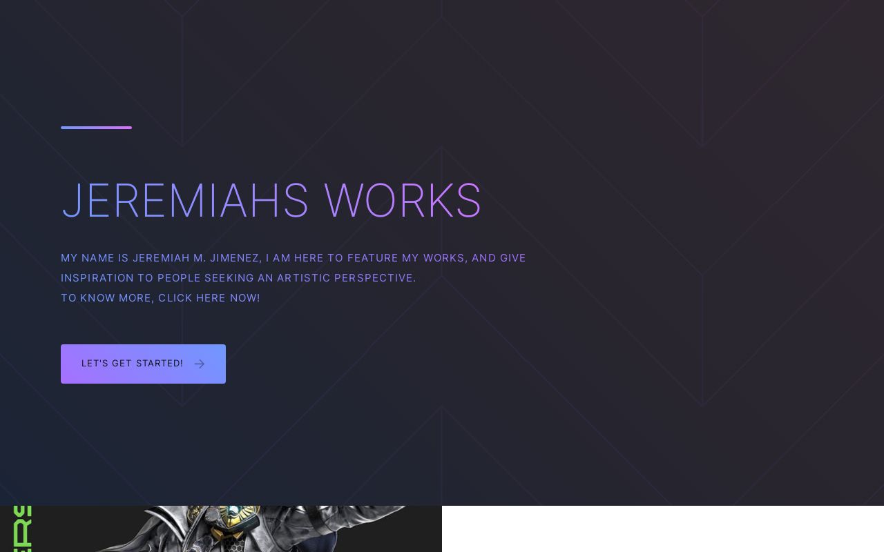 Jeremiah's Featured Works